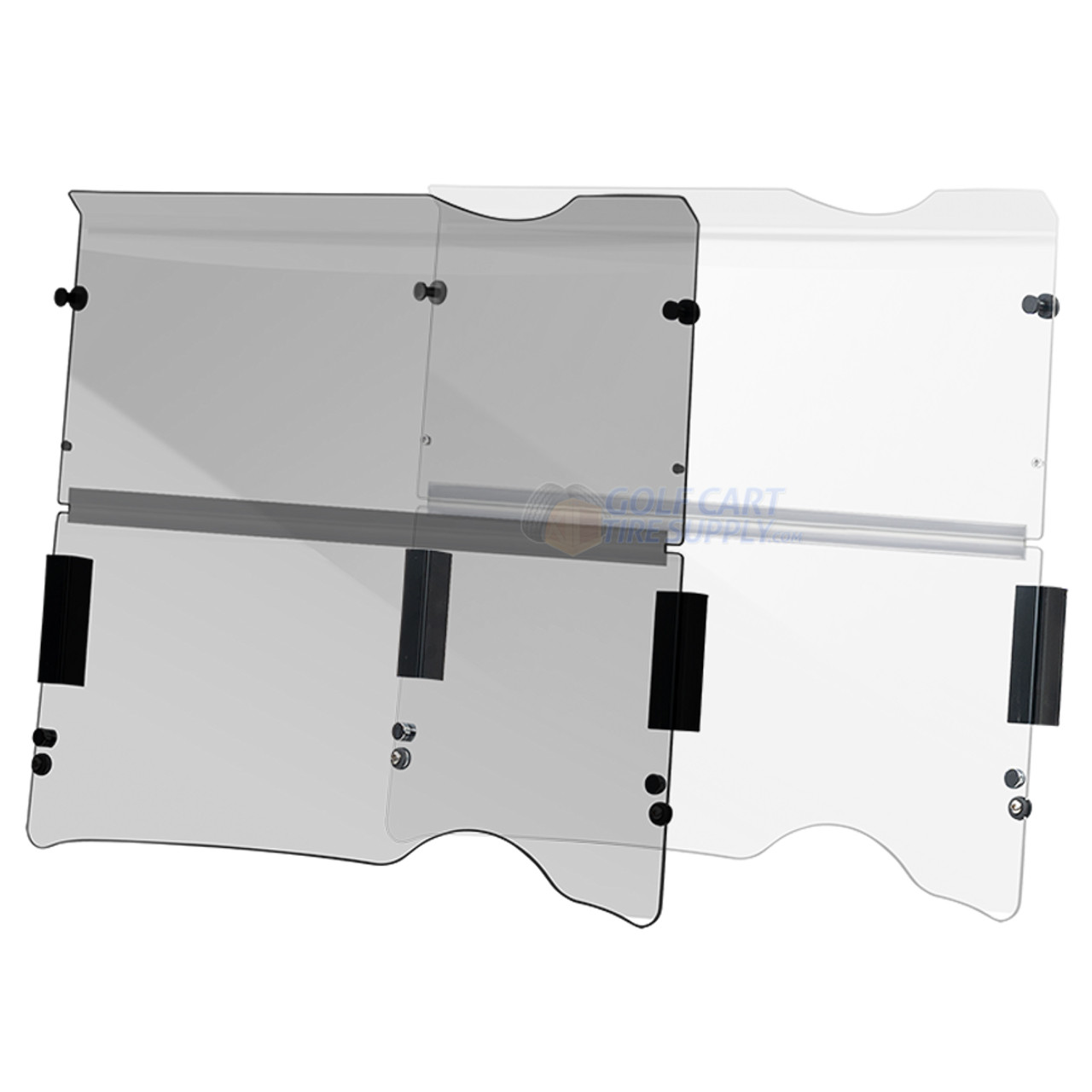 DoubleTake ICON Golf Cart Windshield Deluxe Folding | GCTS