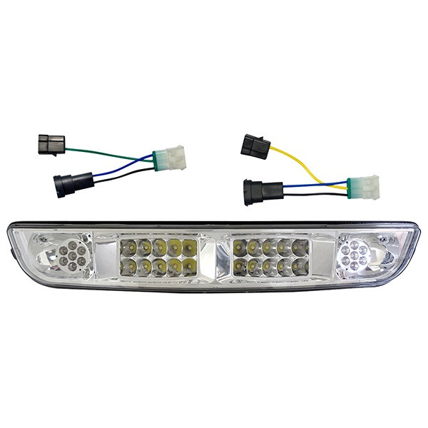 EZGO TXT LED Headlight Bar (Fits 1994+) | Golf Cart Tire Supply