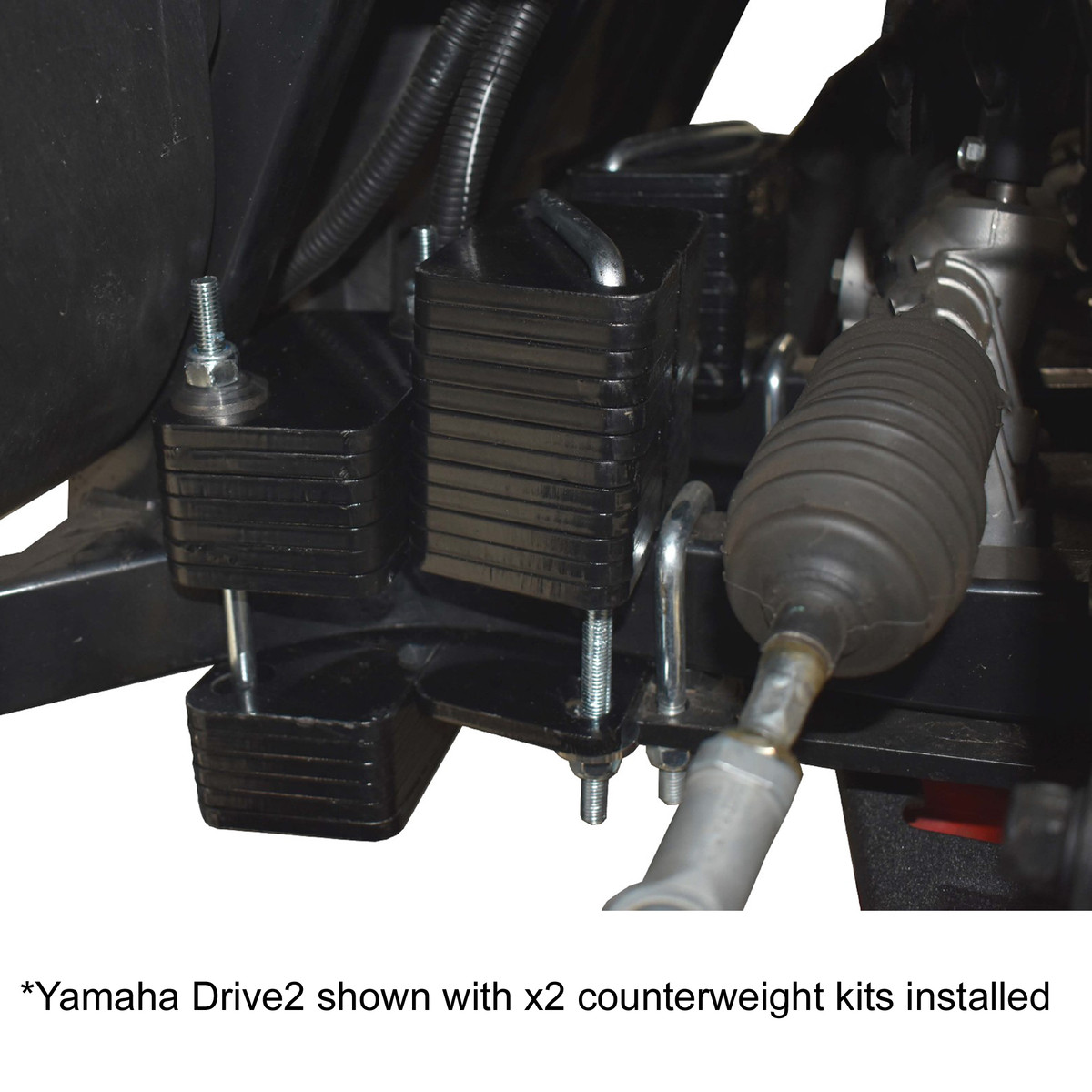 Yamaha Drive (G29) & Drive-2 Counterweight Kit | Golf Cart Tire Supply