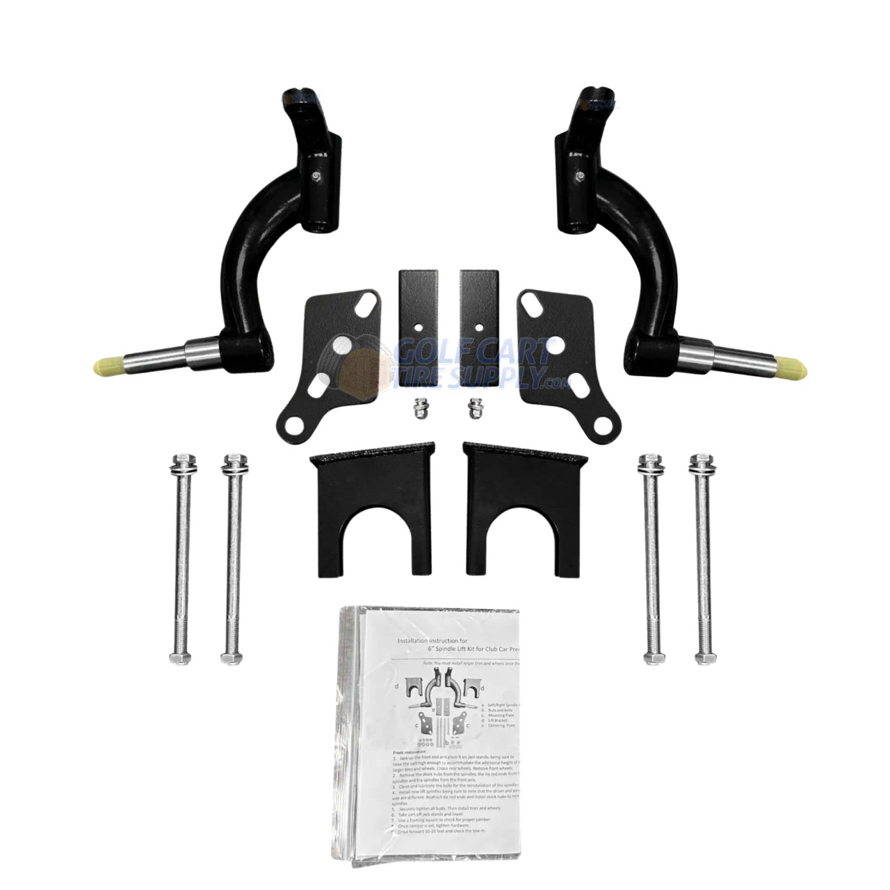 SGC 6" Club Car Tempo Spindle Lift Kit (Fits 2018+) | GCTS