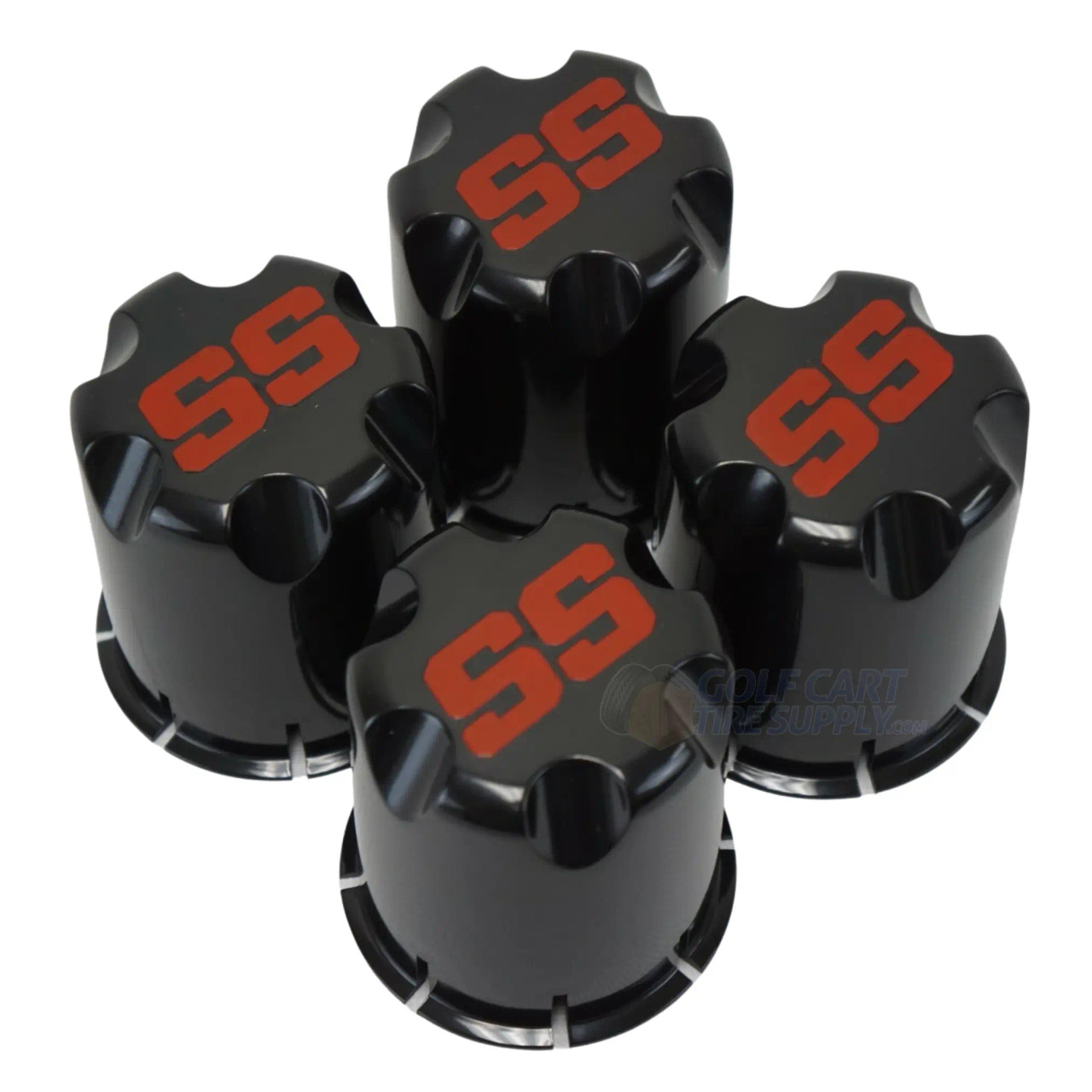 10" VAMPIRE Black/Red Wheels and 205/50-10 Low Profile DOT Tires Combo ...