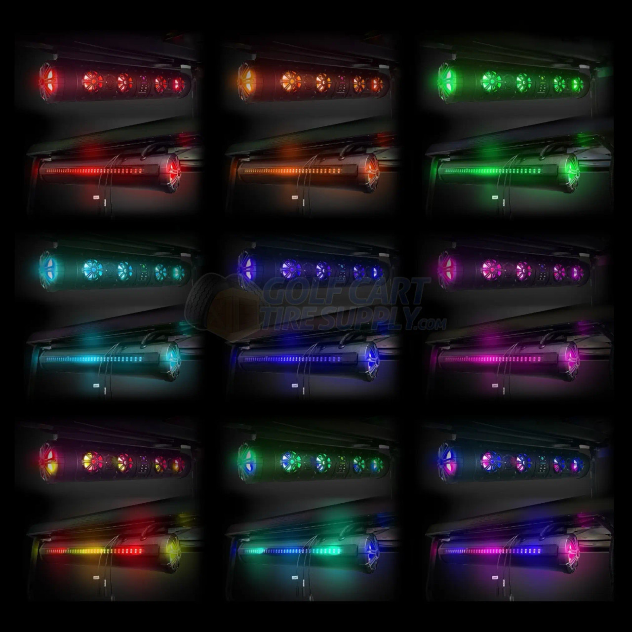 27" EZGO TXT / Medalist Soundbar MOAB Speaker System (Bluetooth w/ RGB ...