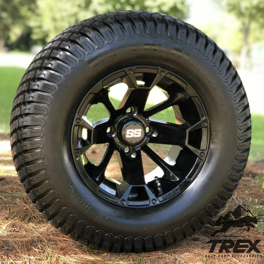 12 inch Golf Cart Wheels and Tires Combos for Lifted Carts | Golf Cart ...
