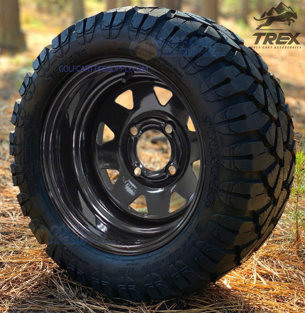 12 inch Golf Cart Wheels and Tires Combos for Lifted Carts | Golf Cart ...