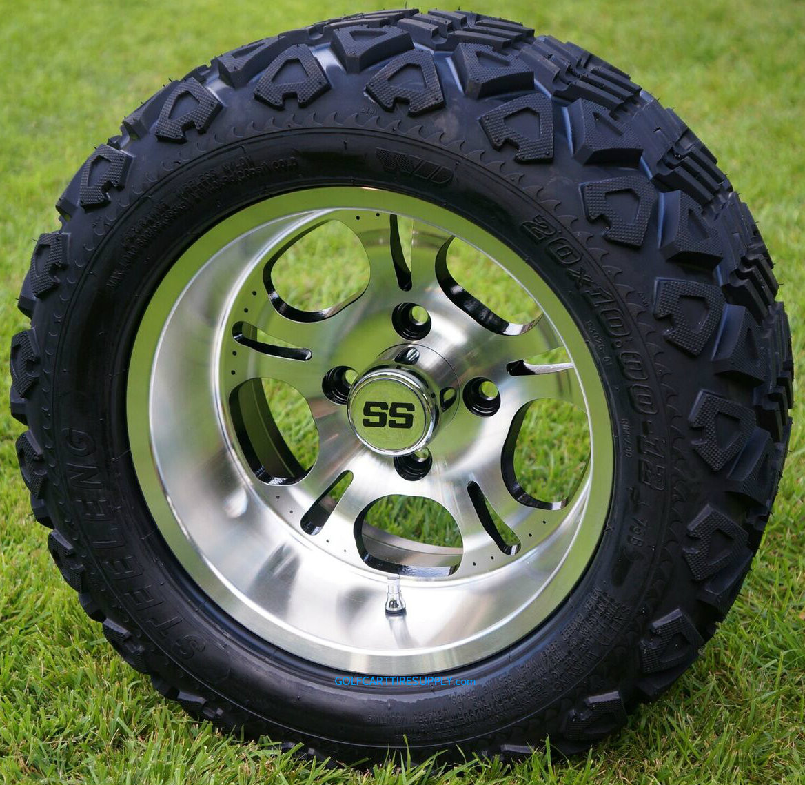 12 inch Golf Cart Wheels and Tires Combos for Non Lifted Golf Carts ...