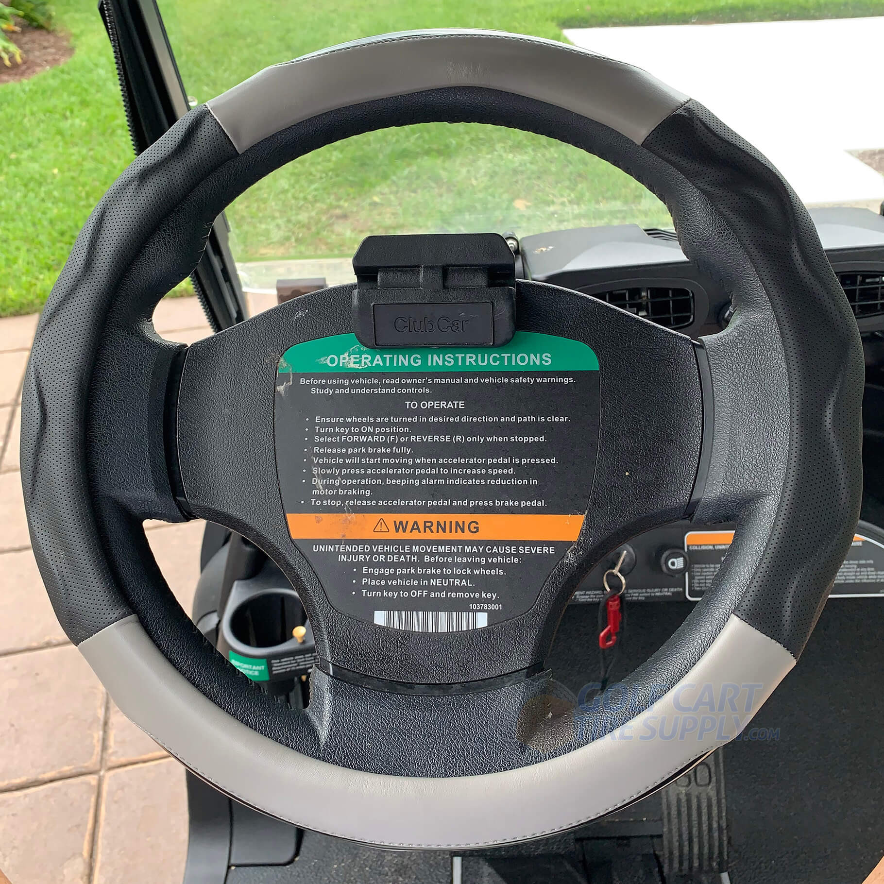 Club Car Steering Wheel Cover | GCTS