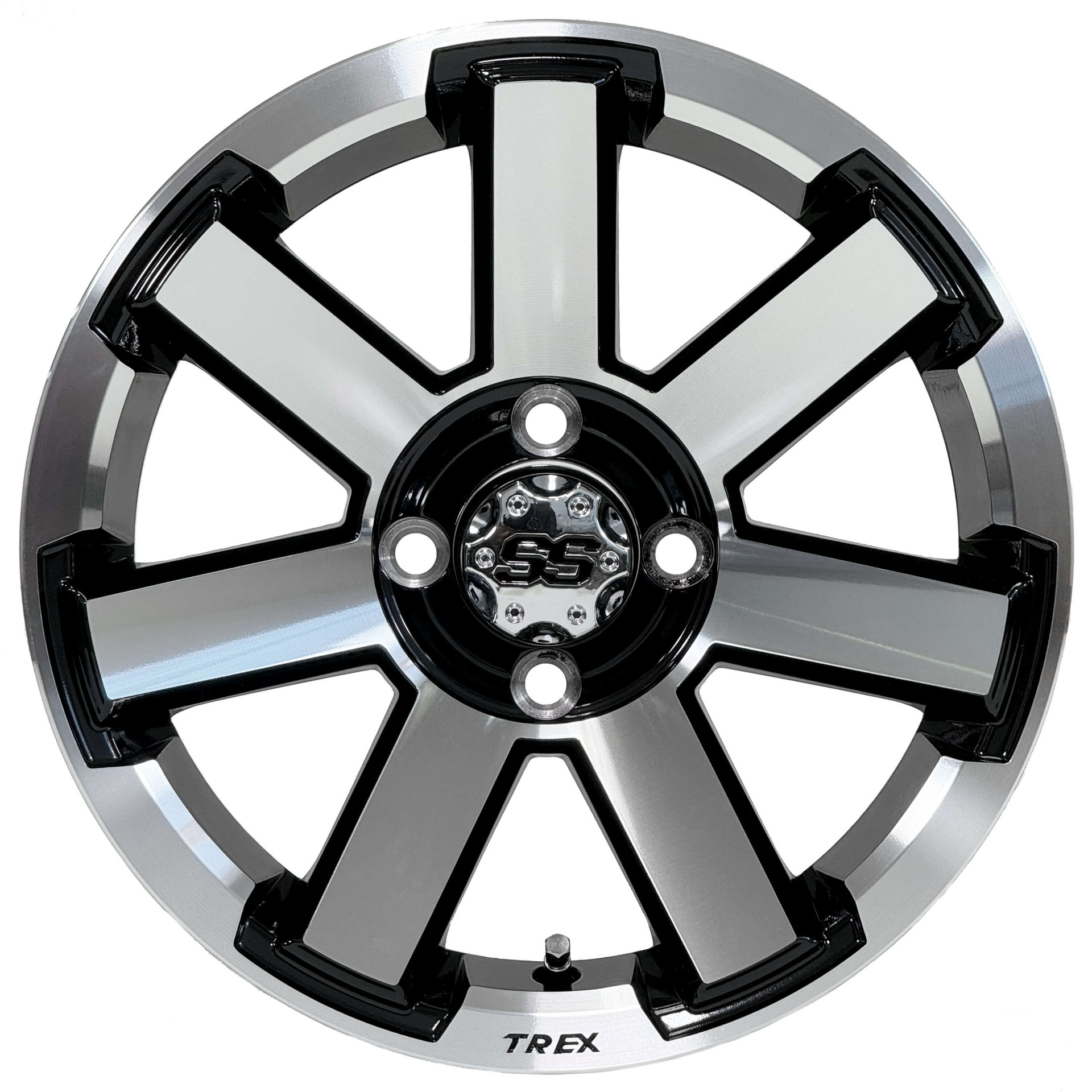 14" ATLAS Machined Golf Cart Wheels and 23x10-14" DOT Street ...