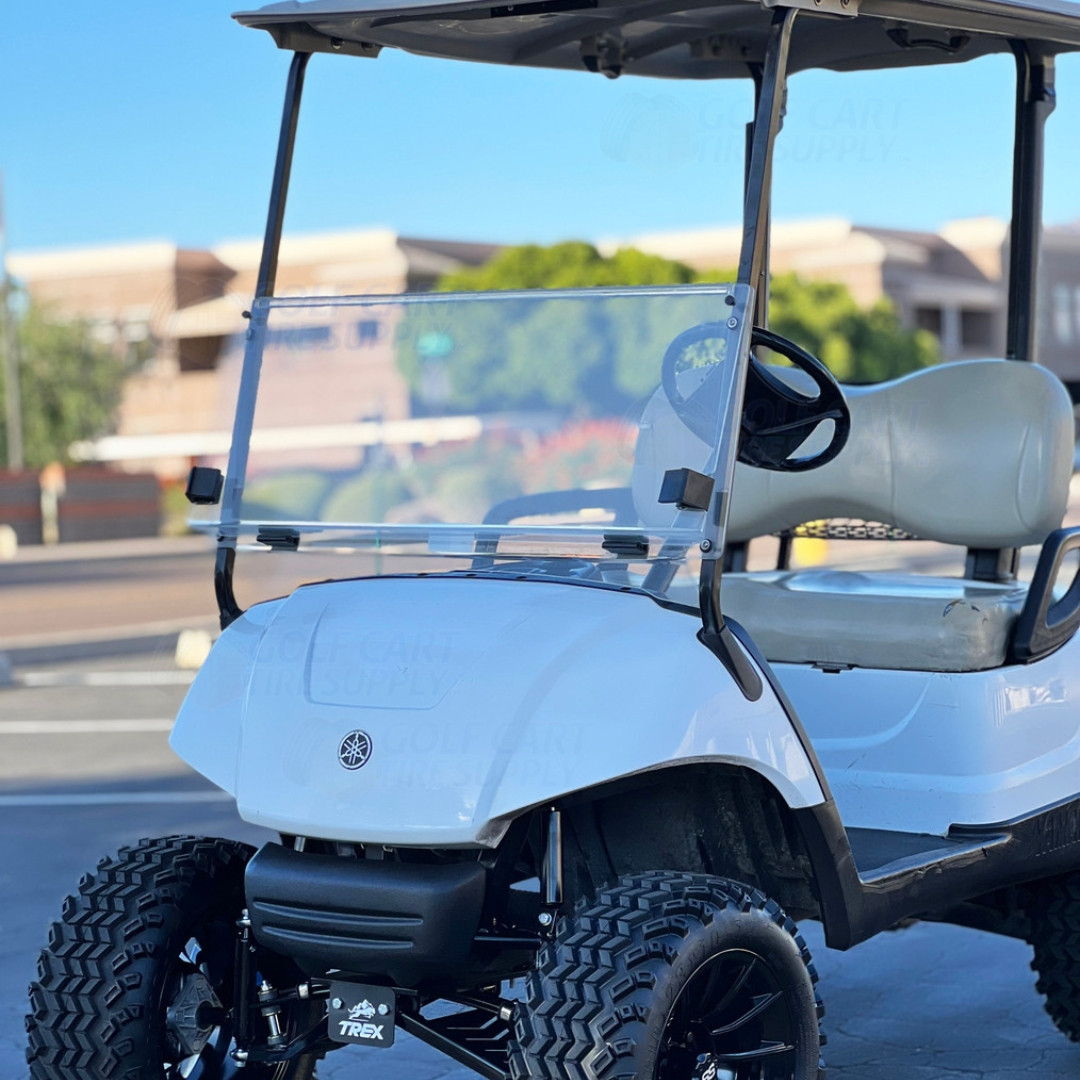 Yamaha Drive / G29 Golf Cart Windshield Folding Tinted Wind Shield ...