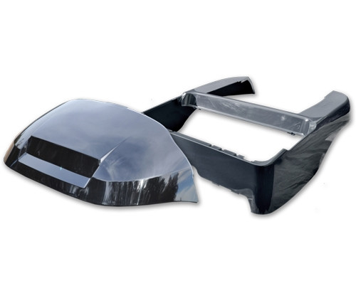 Club Car Precedent Body & Cowl Kit in Black Full Body Kit | Golf Cart ...
