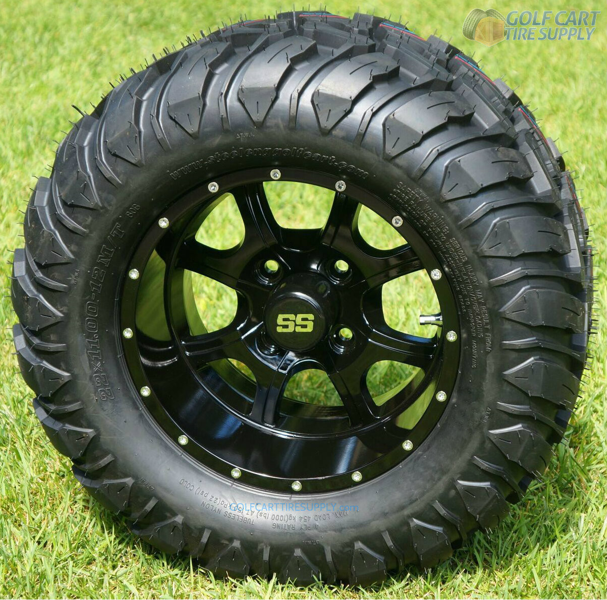 12 inch Golf Cart Wheels and Tires Combos for Lifted Carts | Golf Cart ...
