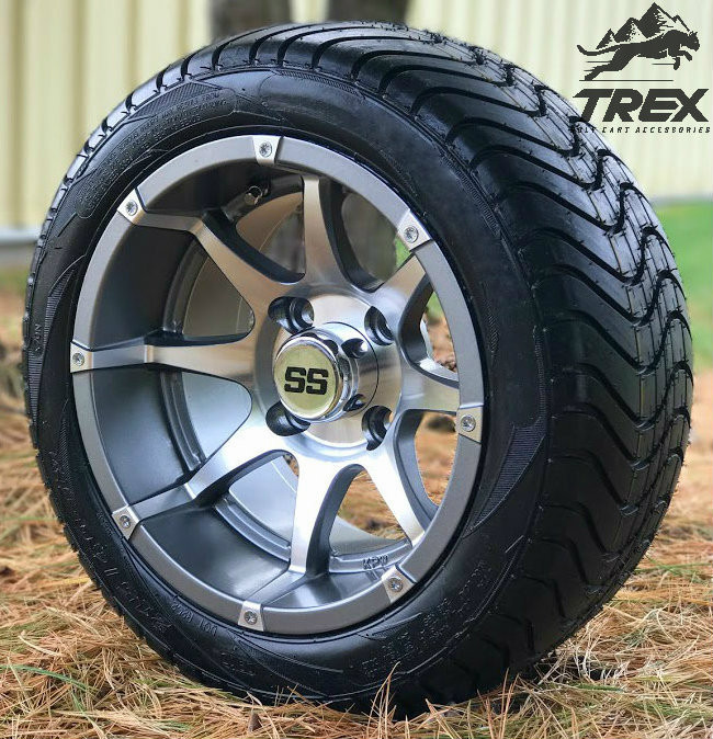 12 inch Golf Cart Wheels and Tires Combos for Non Lifted Golf Carts ...