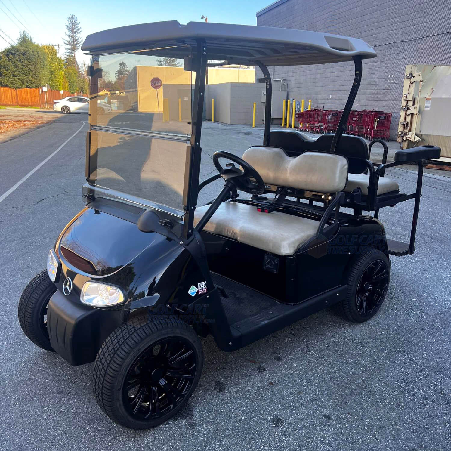 VOODOO 14" Golf Cart Wheels and 205/30-14 DOT Tires Combo | Golf Cart ...