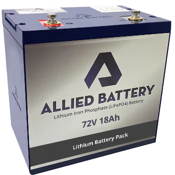 72-Volt Lithium Golf Cart Batteries from ALLIED Lithium | GCTS