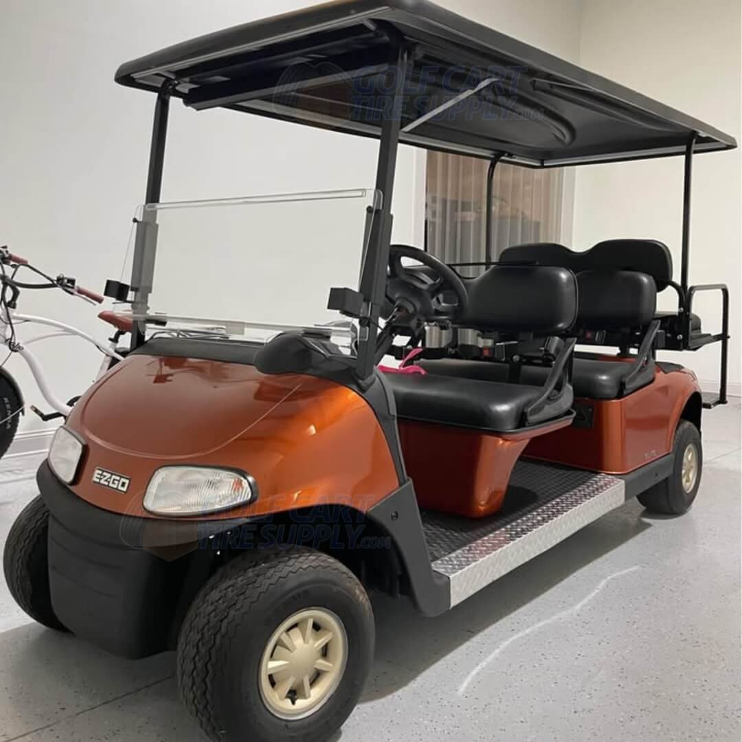DoubleTake 120" Golf Cart Extended Roof - Choose Your Color | GCTS