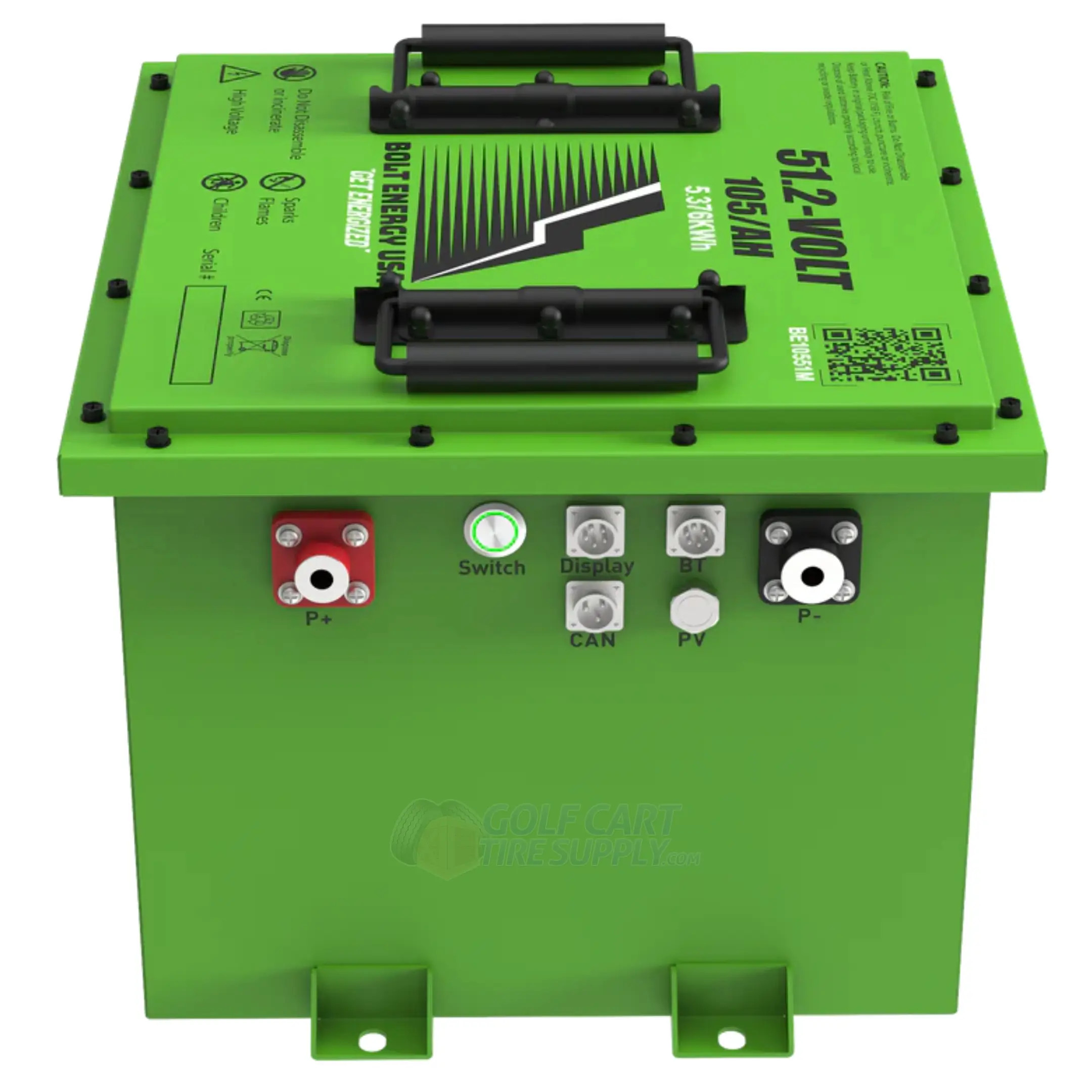 BOLT 48V Lithium Golf Cart Battery 105AH Kit - Drop in Ready | GCTS