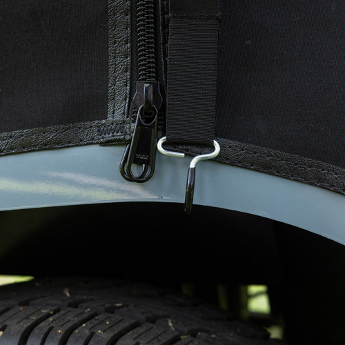 Ezgo Liberty 4 Passenger Over The Top Enclosure Black Gcts