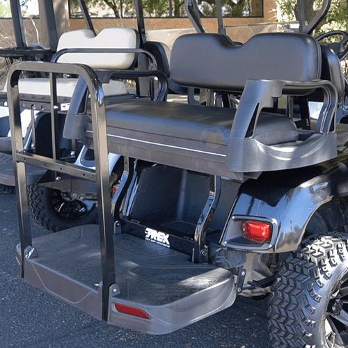 TREX HARMONY Club Car DS Rear Seat Kit PREMIUM Black Cushion | GCTS