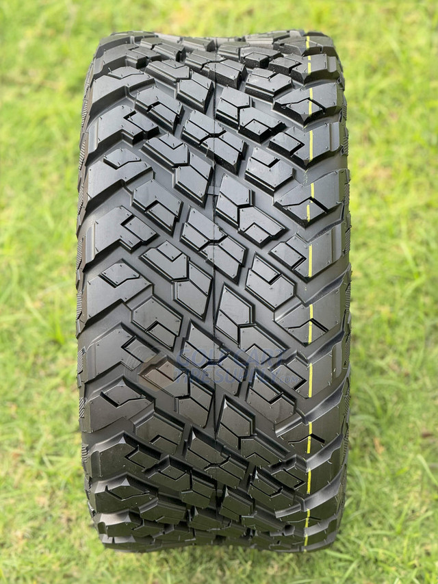 14" VOODOO Golf Cart Wheels and Wanda All Terrain Golf Cart Tires Combo ...