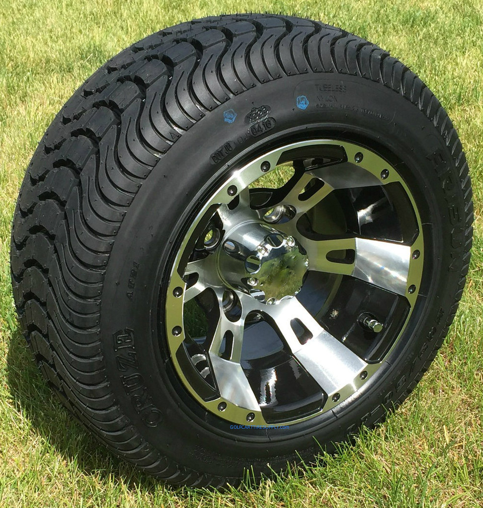 10 inch Golf Cart Wheels and Tires Combos for Non Lifted Golf Carts ...