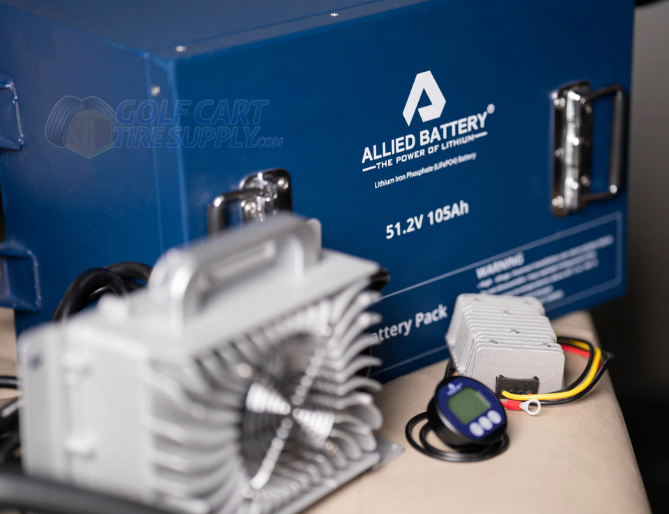 ALLIED 48-Volt Lithium Golf Cart Battery Big Box 105AH | GCTS