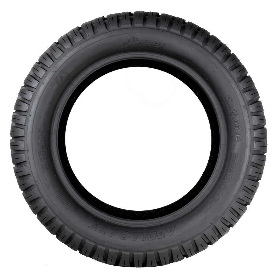 23x10-14" TREX APOLLO ATX SmoothRide Radial All Terrain Golf Cart Tires ...