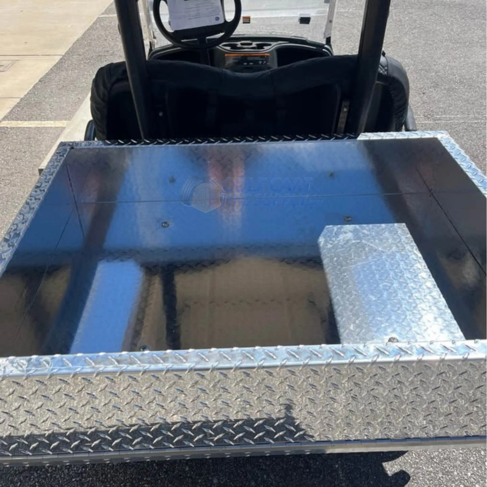 EZGO TXT Cargo Box Aluminum Diamond Plate (Fits 1996-2013) | GCTS