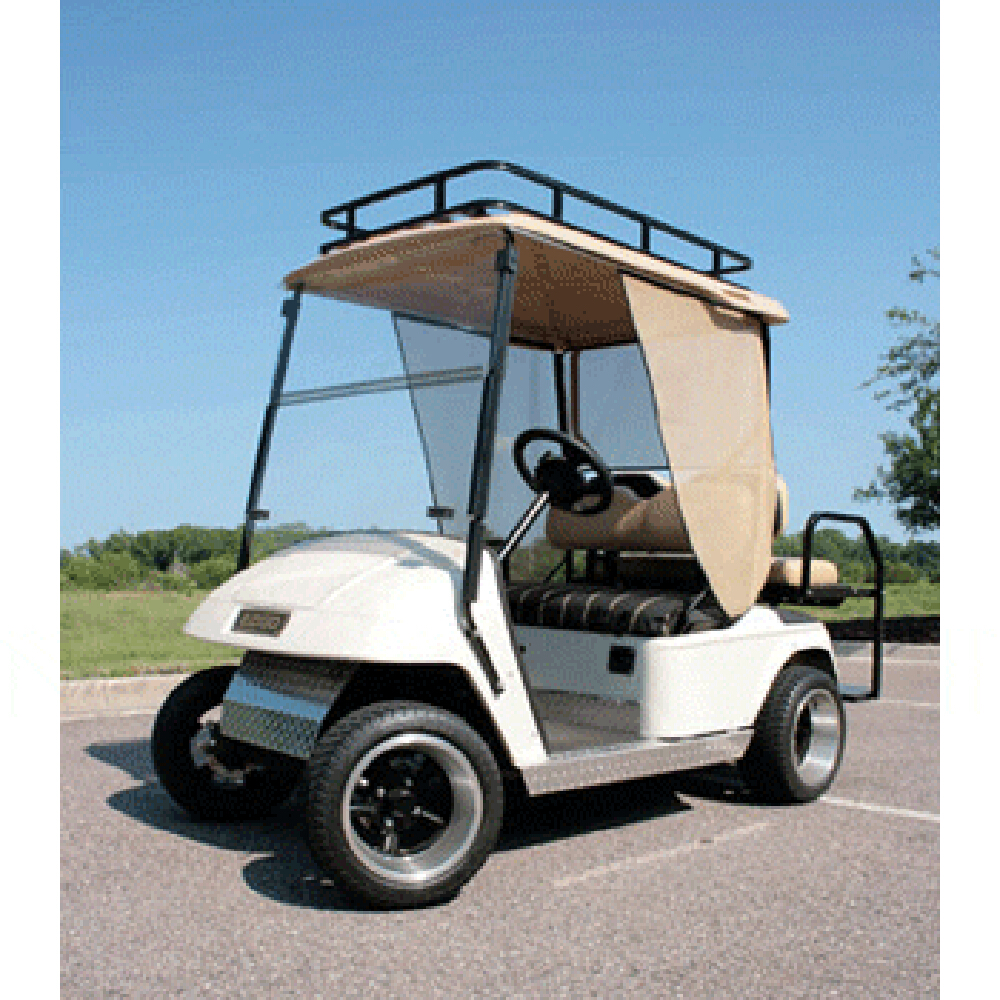 Club Car Precedent Sun Screen Kit W/Aluminum Tracks and Sand Curtains ...