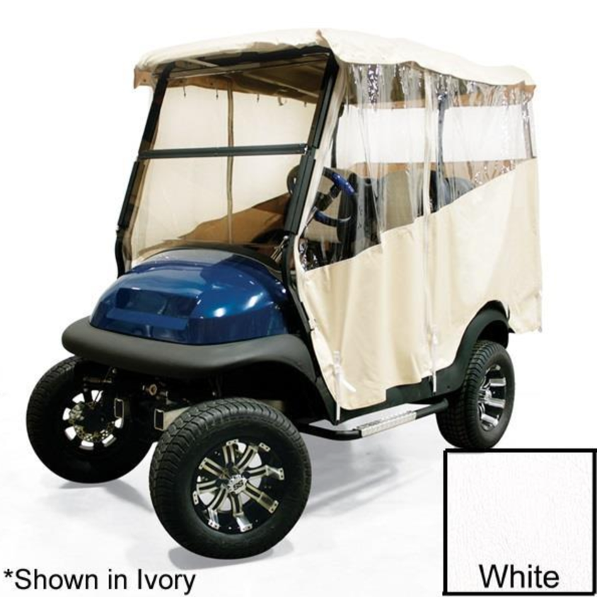 Ezgo Txt 4 Passenger Over The Top Enclosure White Gcts