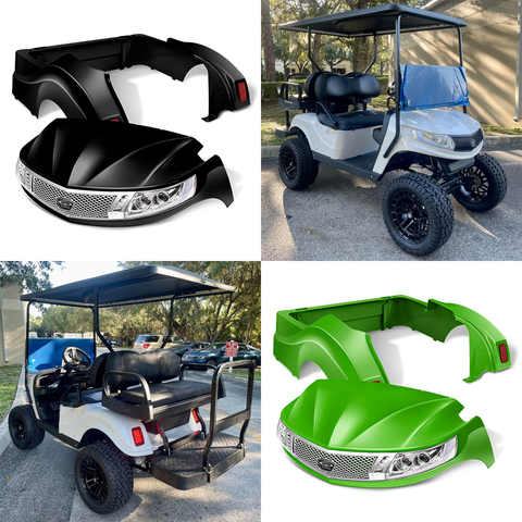 Yamaha Drive-2 PHOENIX Golf Cart Body Kit by DoubleTake | GCTS