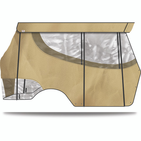 DoubleTake ICON i40 Golf Cart Enclosure 4-Passenger SAND (Fits i40 ...