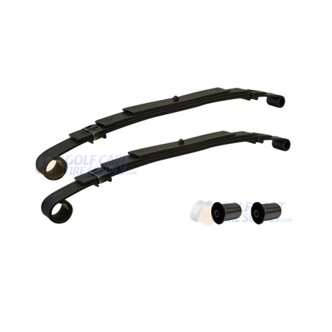 EZGO TXT Heavy Duty Rear Leaf Springs Kit (Fits Gas, 2010+ w/ Kawasaki ...