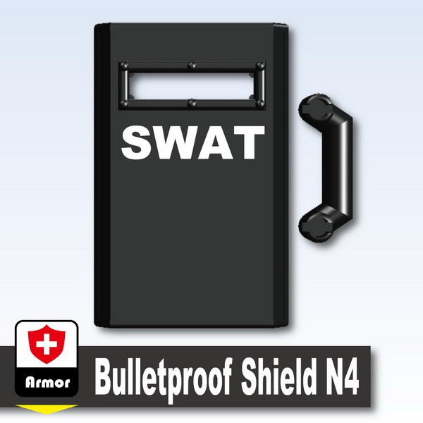Bulletproof SWAT Shield - Brick Republic
