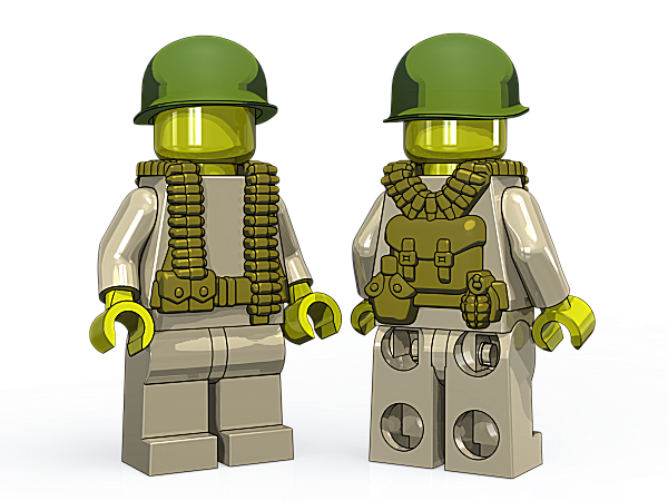 Brickarms WW2 Vest - US Gunner - Brick Republic