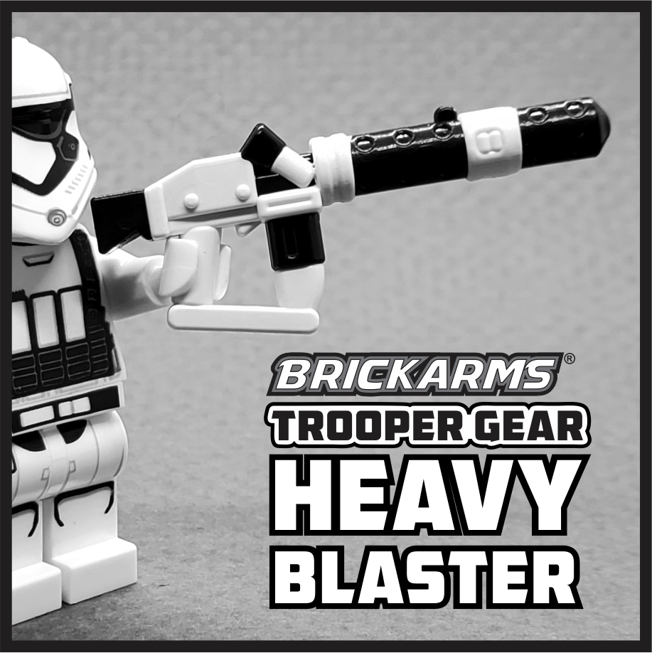BrickArms Trooper Gear Heavy Blaster - Brick Republic