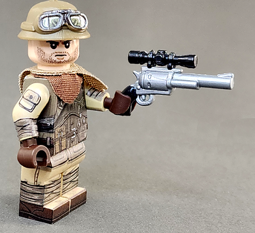 BrickArms RELOADED - ALFie - Apoc Large Frame Revolver (Silver Black ...
