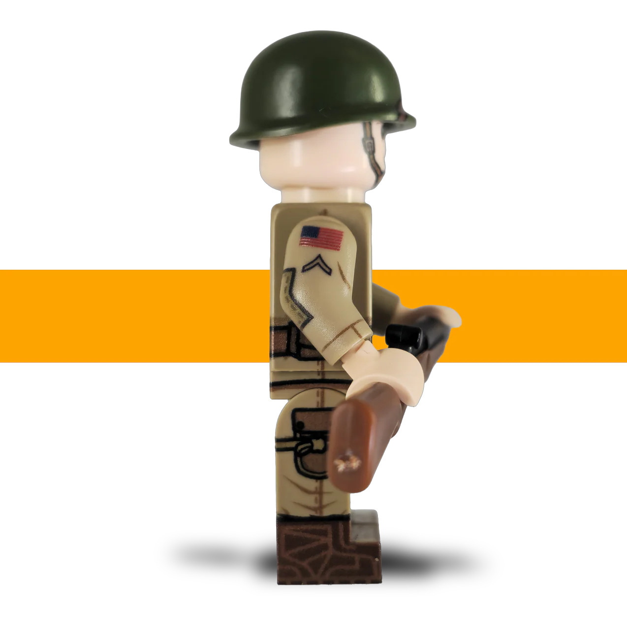 Scots Plastic Custom LEGO Minifigure - PFC Shifty Powers - WW2 - Brick ...