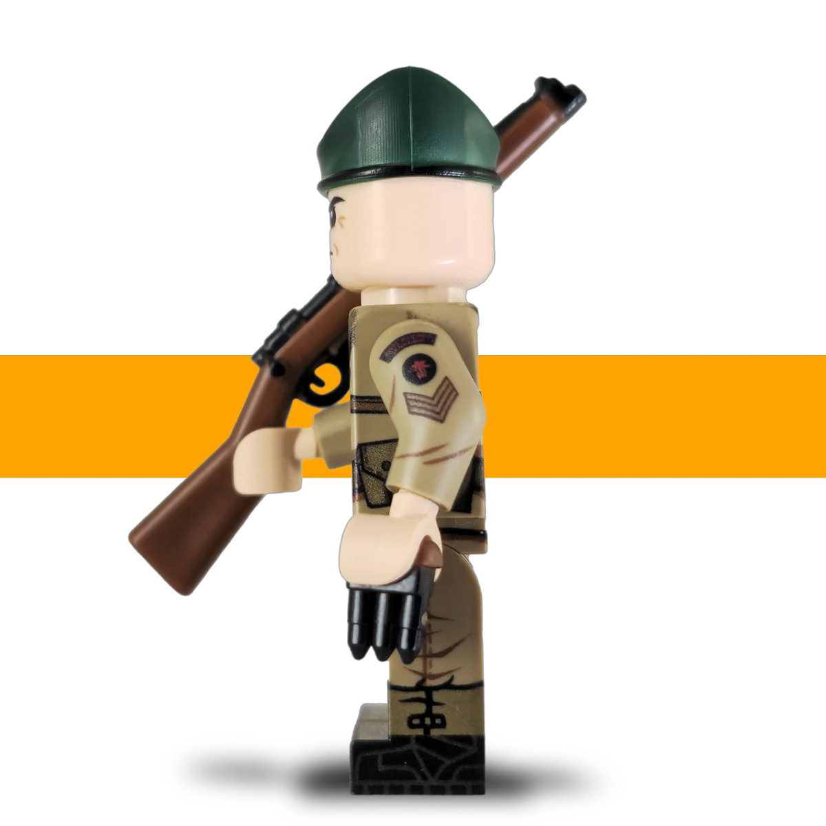 Scots Plastic Custom LEGO Minifigure - Royal Marine Commando Sergeant ...