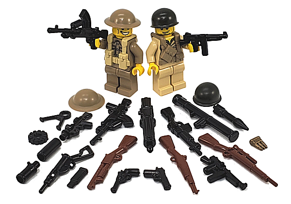 BrickArms WWII Allies Pack v3 - Brick Republic