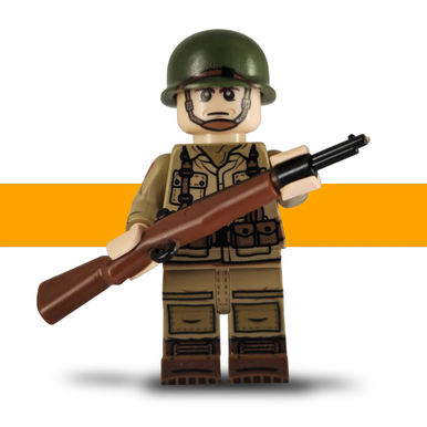 Scots Plastic Custom LEGO Minifigure - 101st Airborne Rifleman - WW2 ...