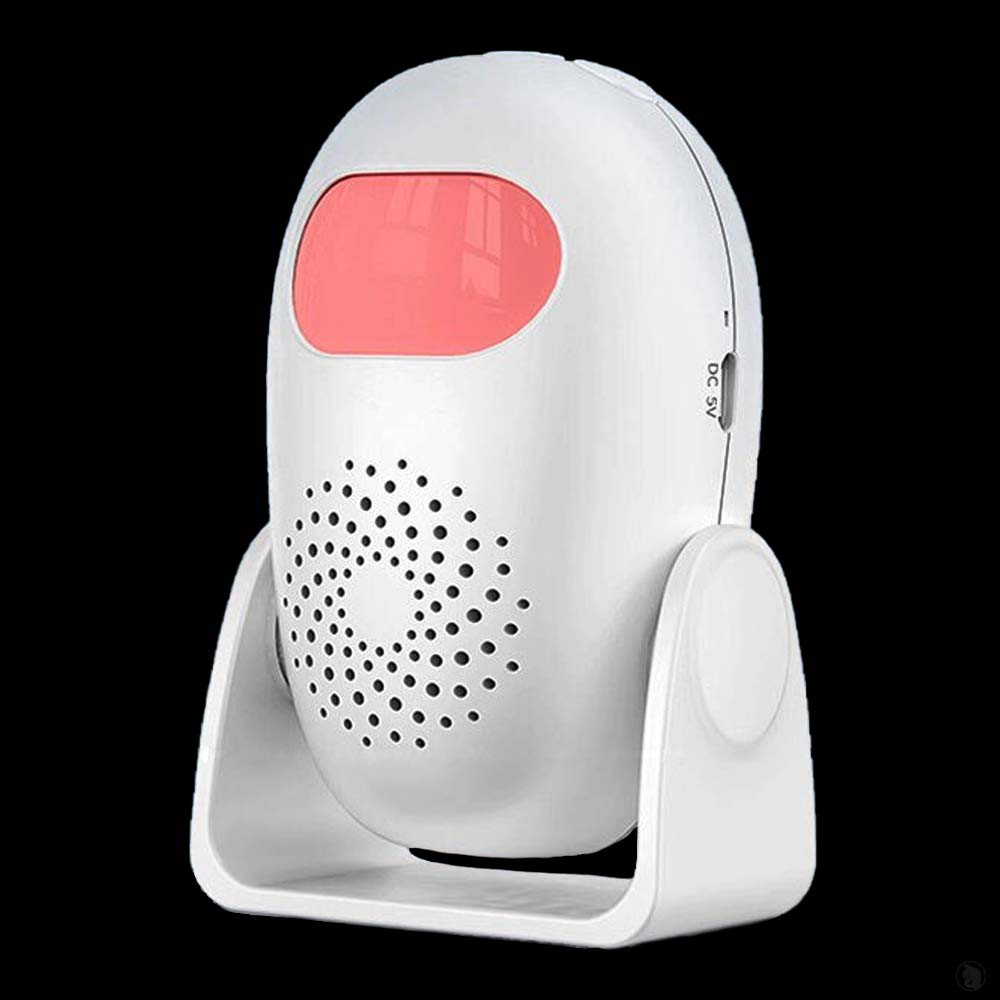 Motion Sensor Alarm with Audio and Visual Alerts for ghost hunting