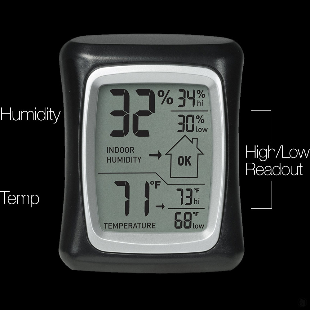 GhostStop Ghost Hunting Equipment - Ambient Thermometer with Humidity