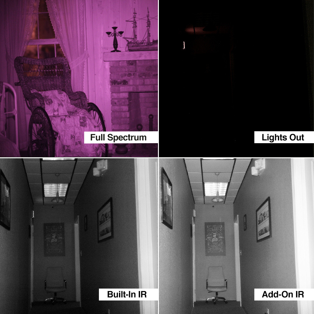 GhostStop Ghost Hunting Equipment - Dual Full Spectrum and IR Night ...