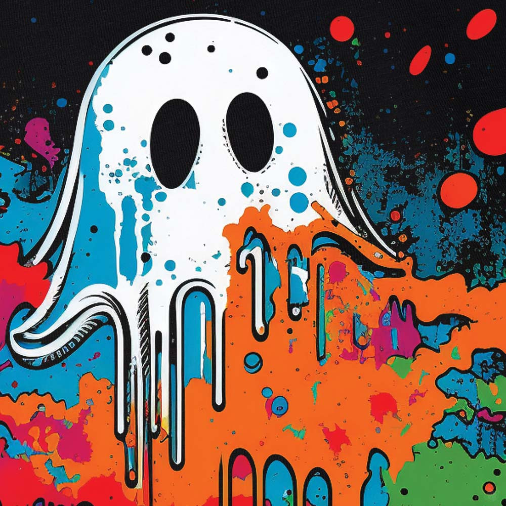 Ghost Graffiti T-Shirt