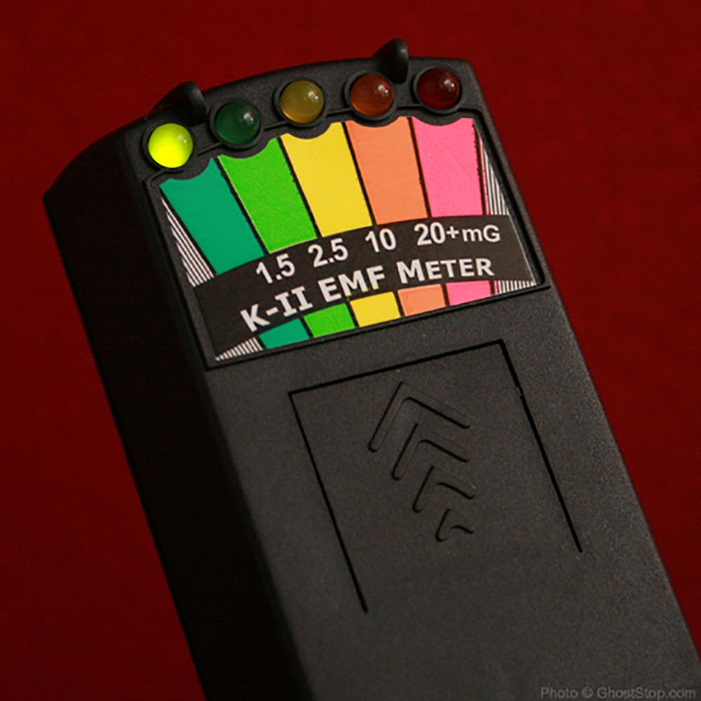 GhostStop Ghost Hunting Equipment - K2 Deluxe EMF Meter With On/Off ...