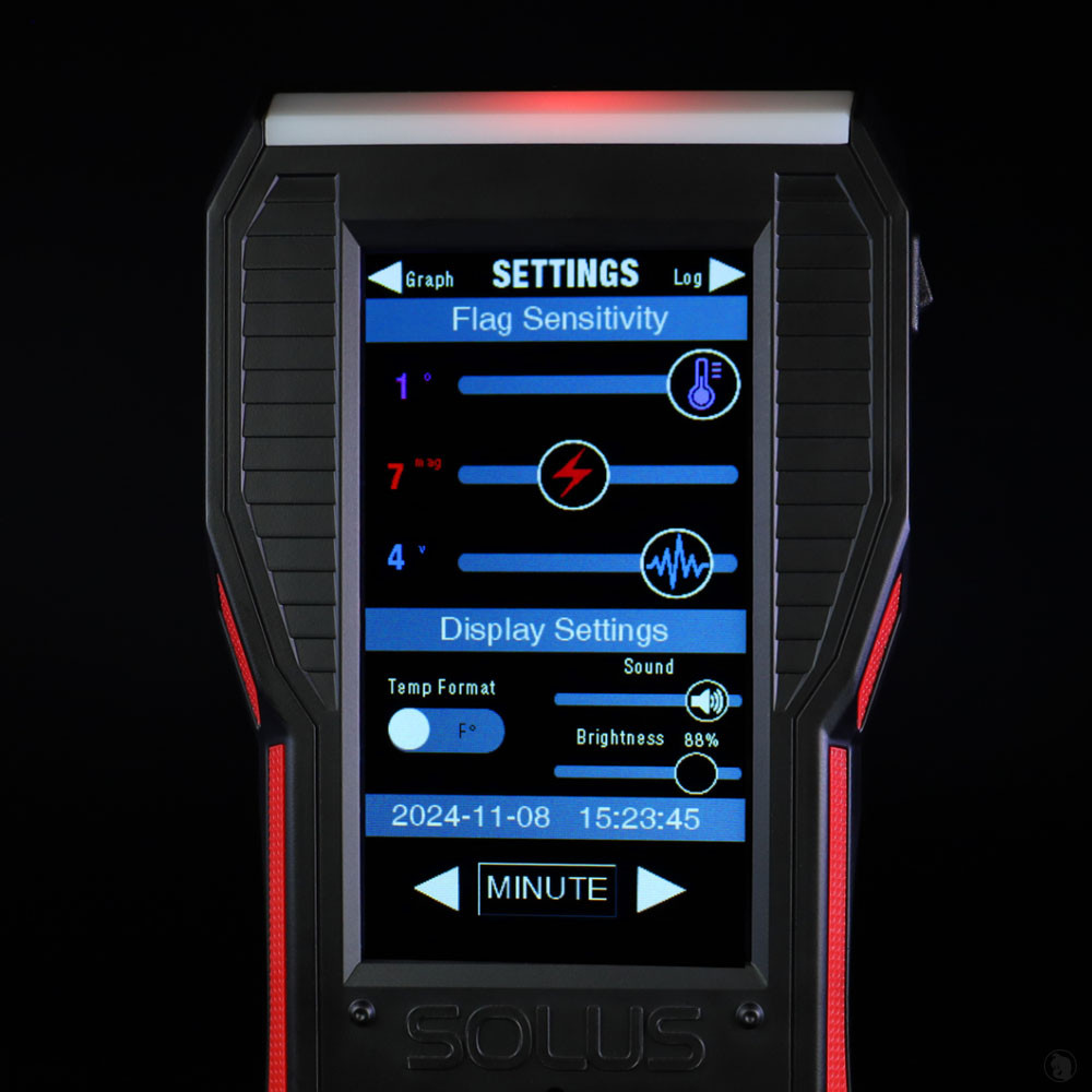 Solus Graphing Data Logger for Ghost Hunting