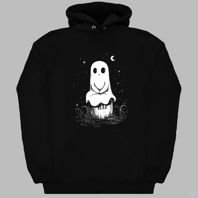 Tombstone Ghost Hoodie Sweater
