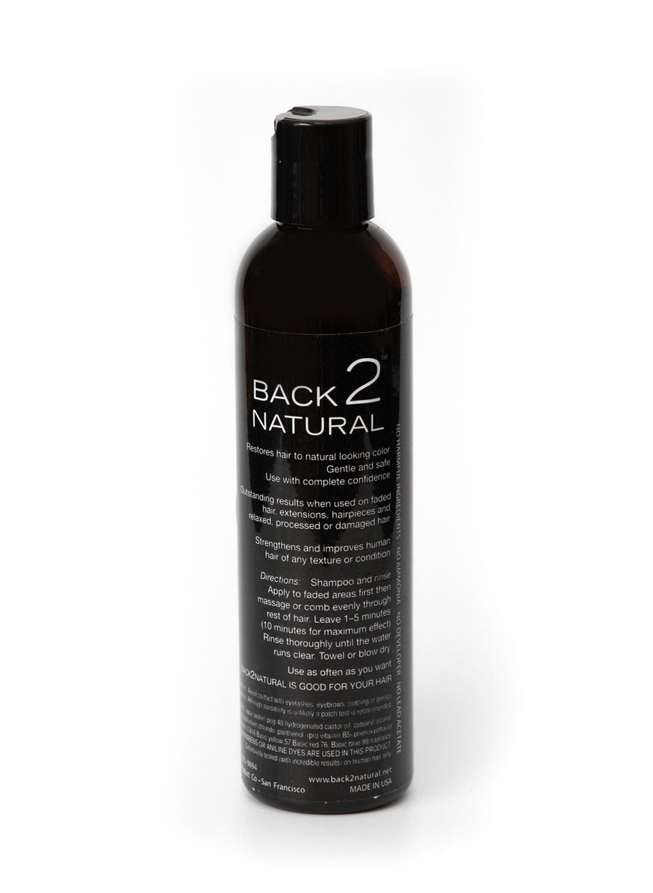Back2Natural Dark Natural Ash Brown Color Conditioner - Superhairpieces.ca
