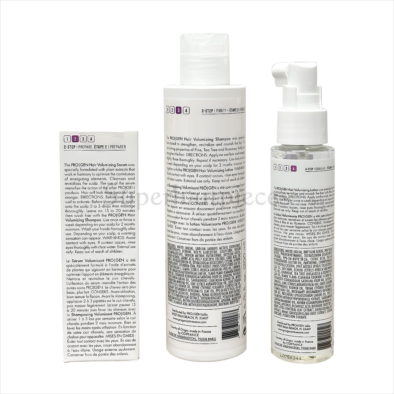 PROGEN Active Care Active 3 Step Kit - For Thinning Hair ...