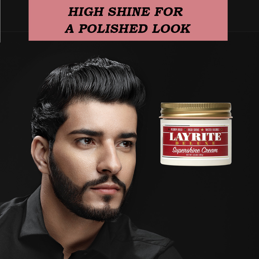 Layrite Supershine Hair Styling Cream - Superhairpieces.ca