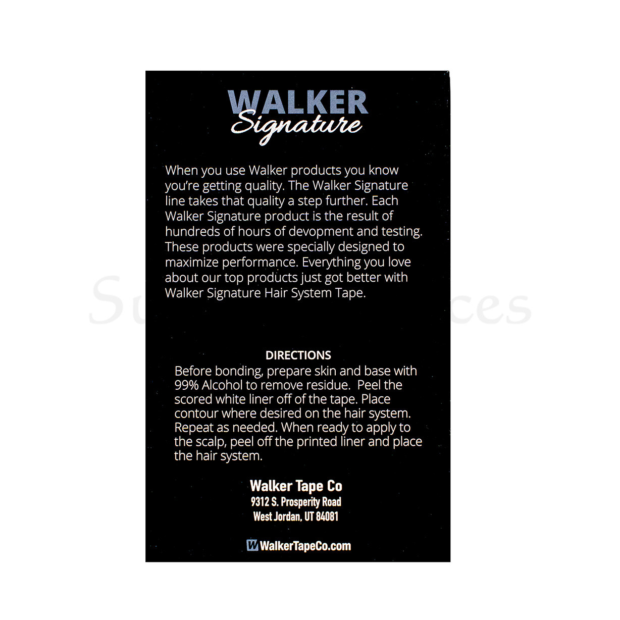 Walker Signature Tape Pre-cut - Superhairpieces.ca